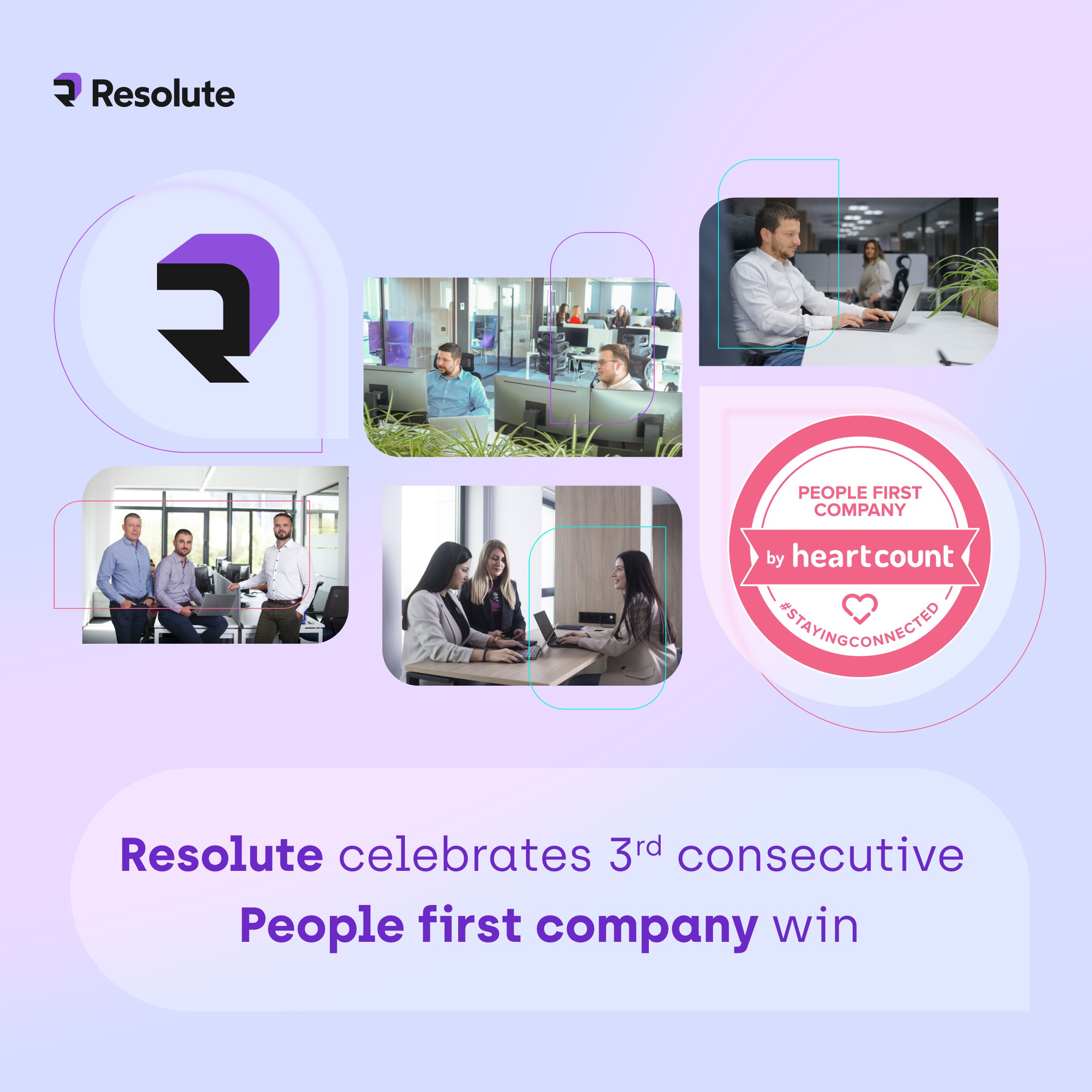 Resolute celebrates third consecutive "People First Company" win