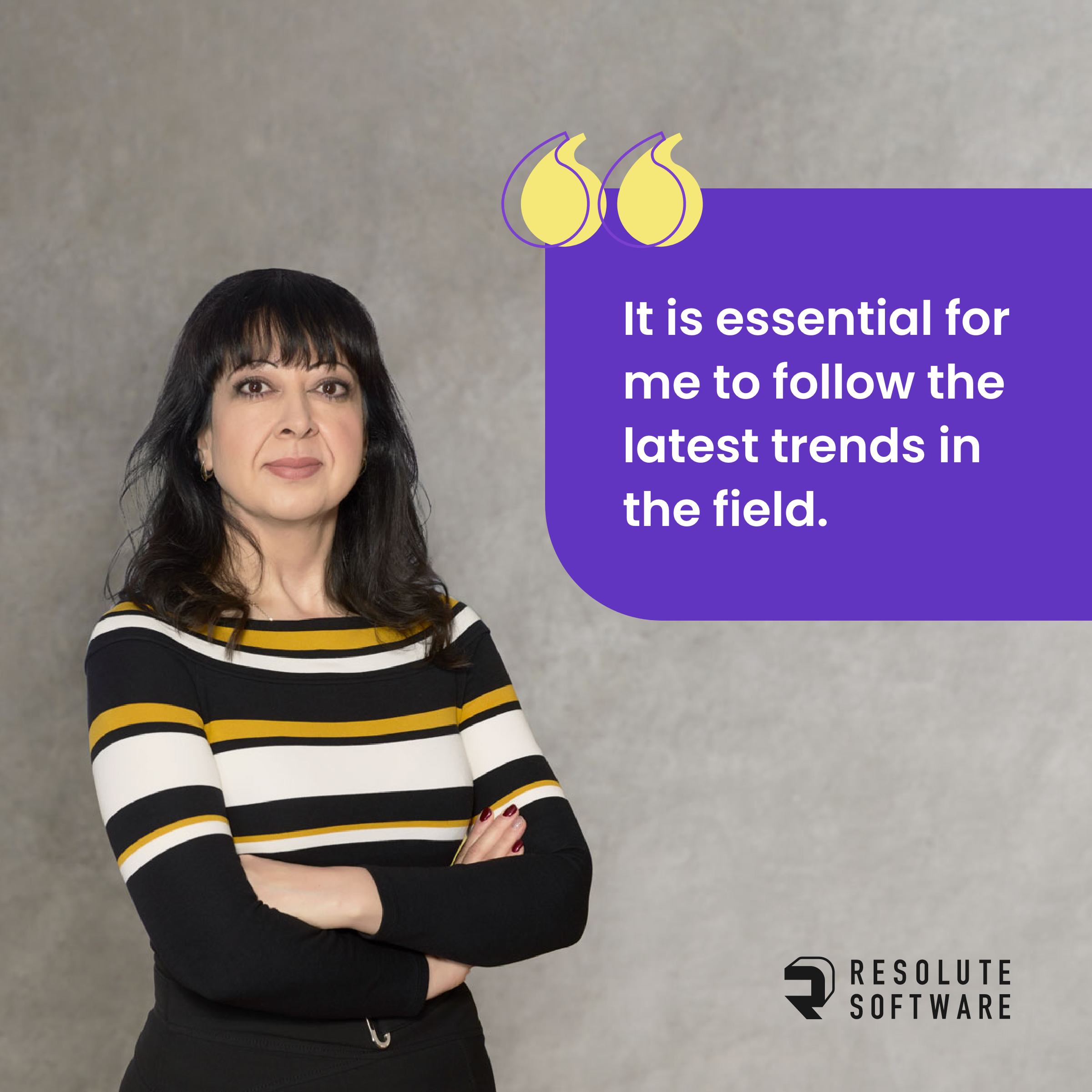 Velichka Zhezheva on contributing to the development of Resolute Software