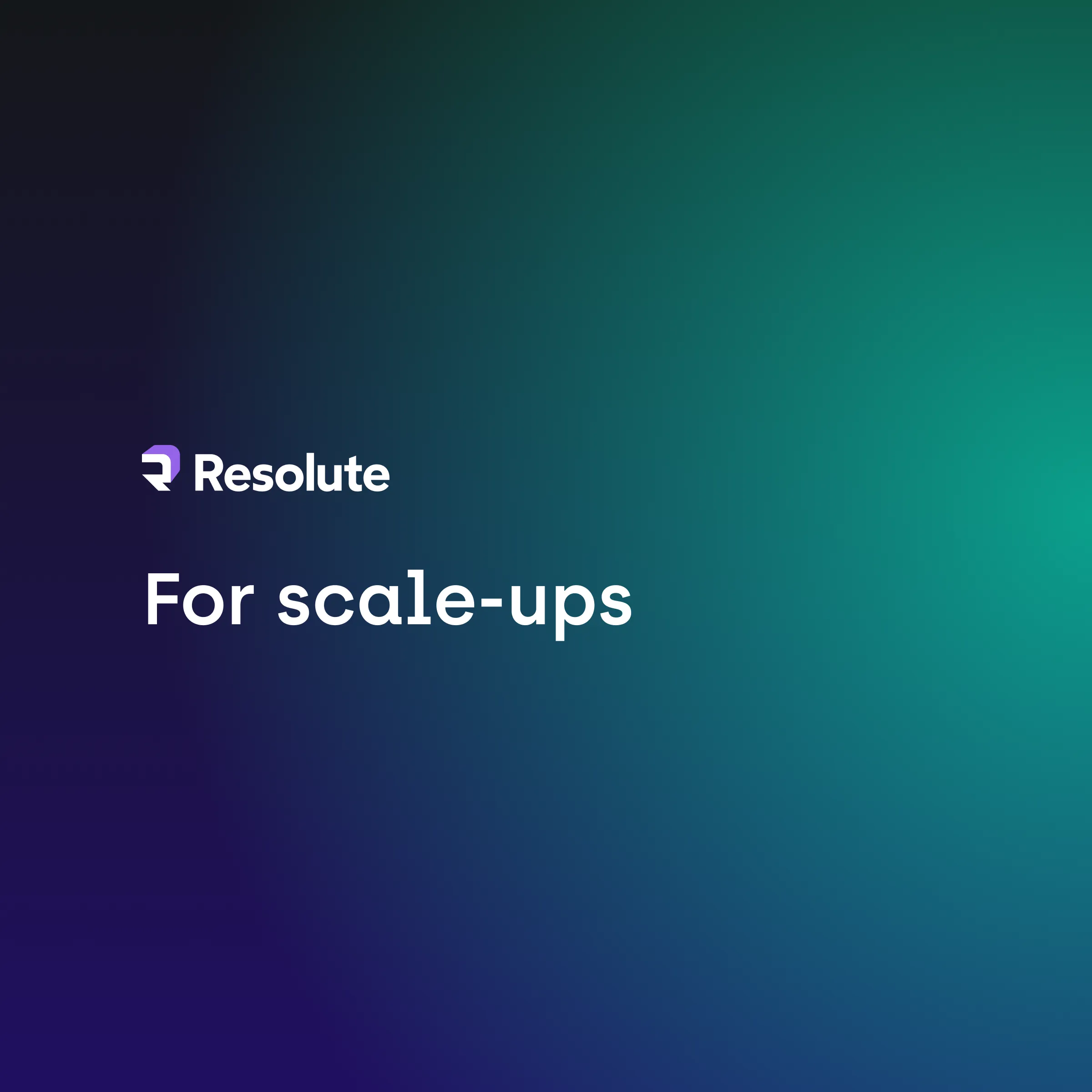 We accelerate technology product scale-ups